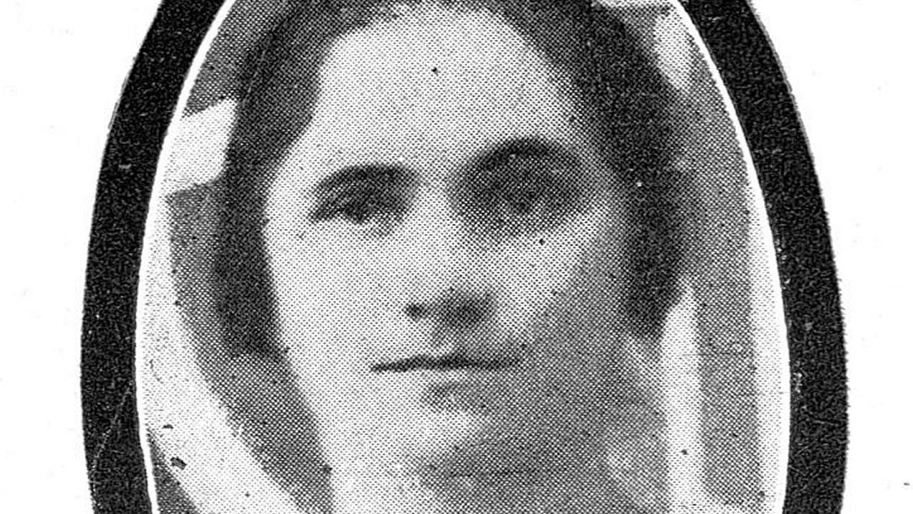 El trágico final de la zasense Josefa Castiñeira